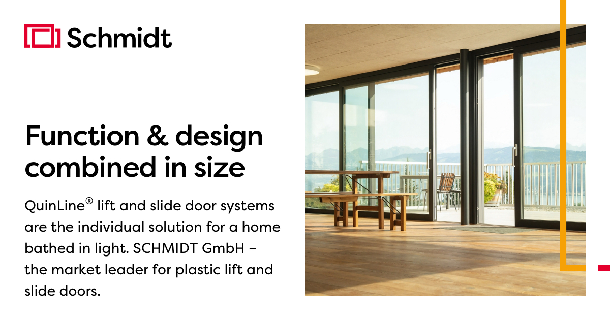 Home | Lift and slide doors from Delbrück-Boke – SCHMIDT GmbH