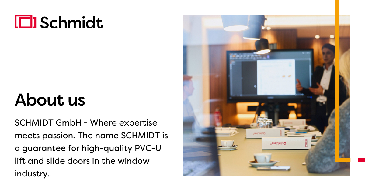 About Us | Lift and slide doors from Delbrück-Boke – SCHMIDT GmbH